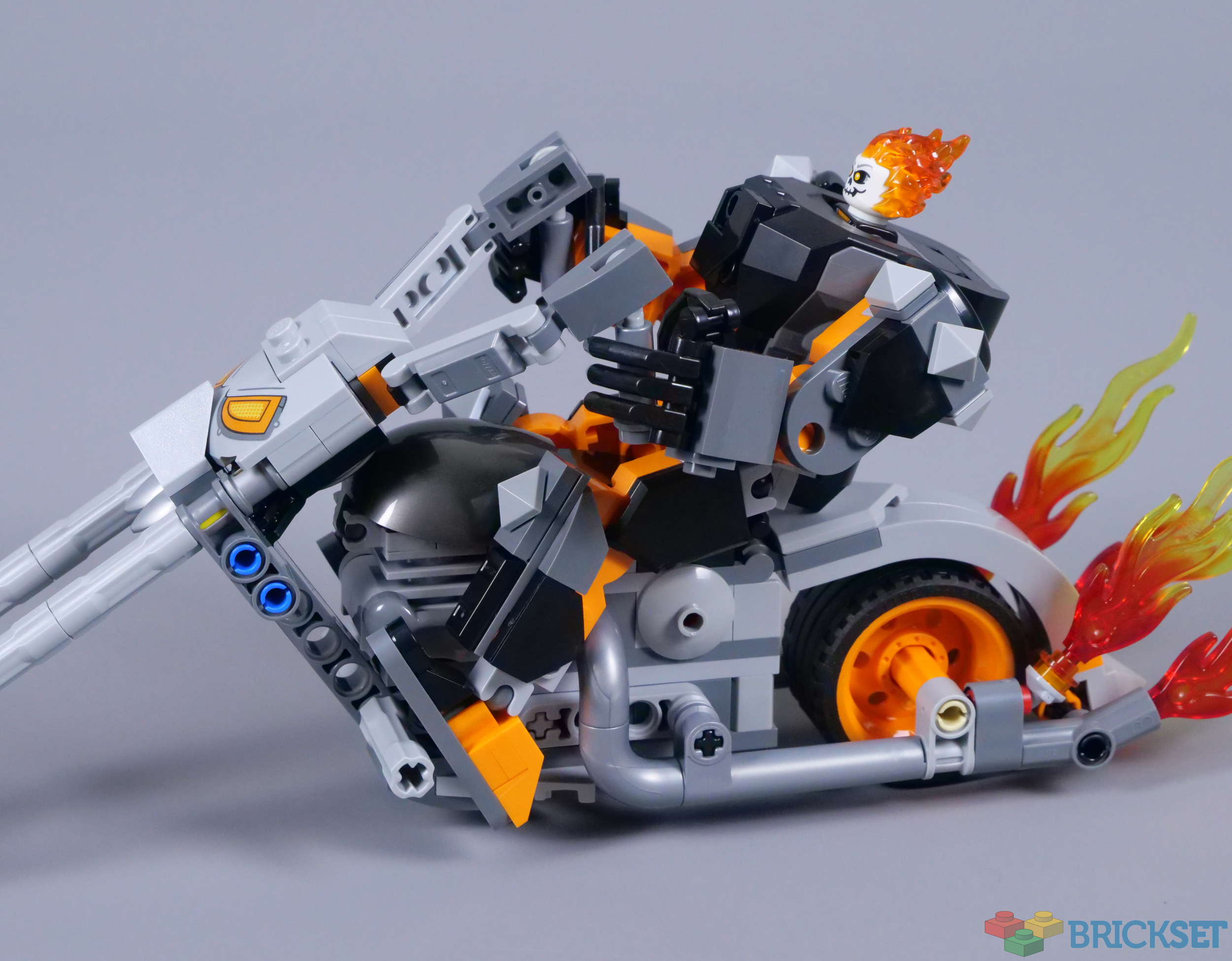 LEGO 76245 Ghost Rider Mech & Bike review | Brickset
